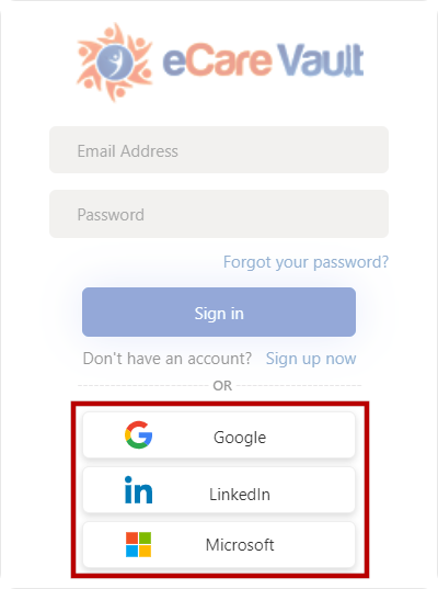eCV Knowledge Base: Single Sign-On Login